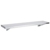 Bobrick B-298 x 24 Stainless Steel Shelf with Satin Finish - 24" x 8"