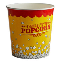 Carnival King 130 oz. Popcorn Bucket - 150/Case