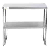 Table-Mounted Shelving Units | Work Table Shelving
