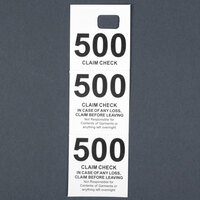 Coat Check Tickets | Coat Check Tags