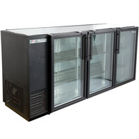 Back Bar Cooler | Back Bar Refrigerator | Glass Door Bar Fridge