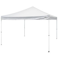 Caravan Canopy 21207800010 V-Series 2 12' x 12' White Slant Leg Instant ...