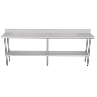 Stainless Steel Work Tables with Undershelves