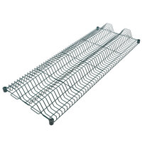 Regency 24" x 60" Green Epoxy Drying Rack 4-Shelf Kit with 64" Posts ...