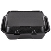 Black Take Out Containers | Hinged