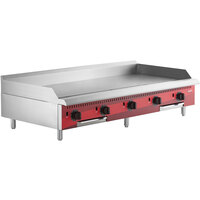 Avantco Chef Series CAG60MG 60" Countertop Gas Griddle with Manual ...