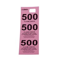 Coat Check Tickets | Coat Check Tags