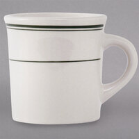 Tuxton Green Bay China Dinnerware | Green Band China Dinnerware