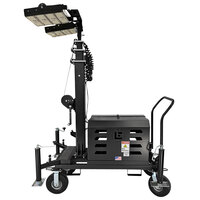 Lind Equipment LE980LED-T4 Beacon LED Yellow Quad Head Light Tower with ...