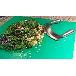7" Single Blade Mezzaluna Knife with Double Stainless Steel Handles