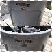 Rubbermaid FG261000GRAY BRUTE Gray 10 Gallon Trash Can