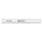 Westcott 10431EA 39 1/2" Wood Meter Stick - 1/8" Standard Scale ...