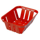 Carlisle 4403103 Stackable Black Munchie Basket 10 3/8" x 8" - 12/Case