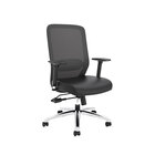 Flash Furniture WL-3958SYG-BK-GG Mid-Back Black Mesh Designer Office ...
