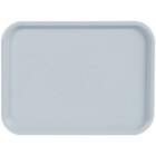 Choice 12" x 16" Black Plastic Fast Food Tray