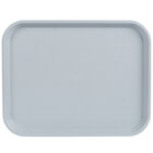 Choice 14" x 18" Black Plastic Fast Food Tray