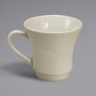 Oneida F1040000705 Espree 9 oz. Stackable Cream White China Odyssey ...