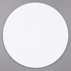 18" Corrugated White Cake / Pizza Circle - 25/Pack