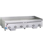 Vulcan VCCG72-AR Liquid Propane 72" Griddle with Atmospheric Burners ...
