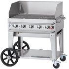 Crown Verity RCB-48WGP-SI-LP 48" Pro Series Outdoor Rental Grill with ...