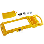 Rubbermaid 2032940 Slim Jim Black Rectangular Rim Caddy For 16 and 23 ...