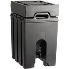 Cambro Camtainer 2.5 Gallon Black Insulated Beverage Dispenser with ...