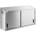 Regency 60" Stainless Steel Wall Cabinet with Hinged Doors