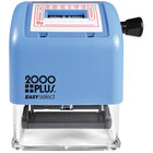 Cosco 2000 Plus S-360 Red / Blue Two-Color "Paid" Self-Inking Dater