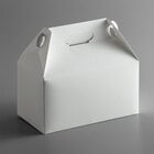 9 1/16" x 7 1/16" x 5" White Barn Take Out Lunch Box / Chicken Box ...