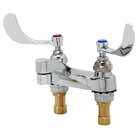 T&S B-0892-QT-WS Deck Mount Medical Lavatory Faucet with 4" Centers, 4 ...