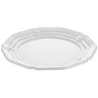 Tablecraft CW1494W 24 Qt. White Cast Aluminum Square Bowl