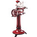 Volano 14" Manual Meat Slicer with Flower Wheel