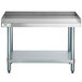 Regency 24" x 36" 16-Gauge Stainless Steel Equipment Stand with ...