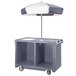 Cambro CVC55191 Camcruiser Granite Gray Vending Cart with Umbrella,1 ...
