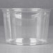 Choice 16 oz. Clear Plastic Round Deli Container - 50/Pack