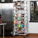 Regency CANRK162M Full Size Mobile Aluminum Can Rack for #10 and #5 Cans