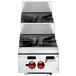 Wolf AHP212U-NAT Achiever Natural Gas 12" 2 Burner Step Up Countertop ...