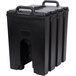 Cambro 500LCDPL110 Camtainers® 4.75 Gallon Black Insulated Soup Carrier