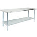 Commercial Work Tables: Stainless Steel Kitchen Prep Tables