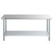 30" x 72" Stainless Steel Commercial Work Table