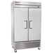 True T-43F-HC 47" Two Section Solid Door Reach-In Freezer