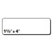 Avery 18662 Easy Peel 1 1/3" x 4" Clear Inkjet Printer Address Labels ...