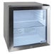 Excellence EMM-2HC Black Countertop Display Refrigerator with Swing ...