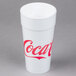 Dart 24J16C 24 oz. Coke® Foam Cup - 500/Case