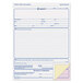 Adams NC3819 3-Part Carbonless Contractor Proposal Form - 50/Pack