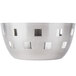 American Metalcraft SB1 8" Round Stainless Steel Checkered Serving Bowl