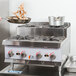 Cooking Performance Group CK-HPSU424 4 Burner Step-Up Countertop 24" Range