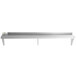 Regency 16 Gauge Stainless Steel 12" x 60" Heavy Duty Solid Wall Shelf