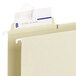 Smead 67600 3 1/2" x 1 11/16" Clear Seal & View File Folder Label ...