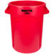 Rubbermaid FG264300RED BRUTE 44 Gallon Red Round Trash Can